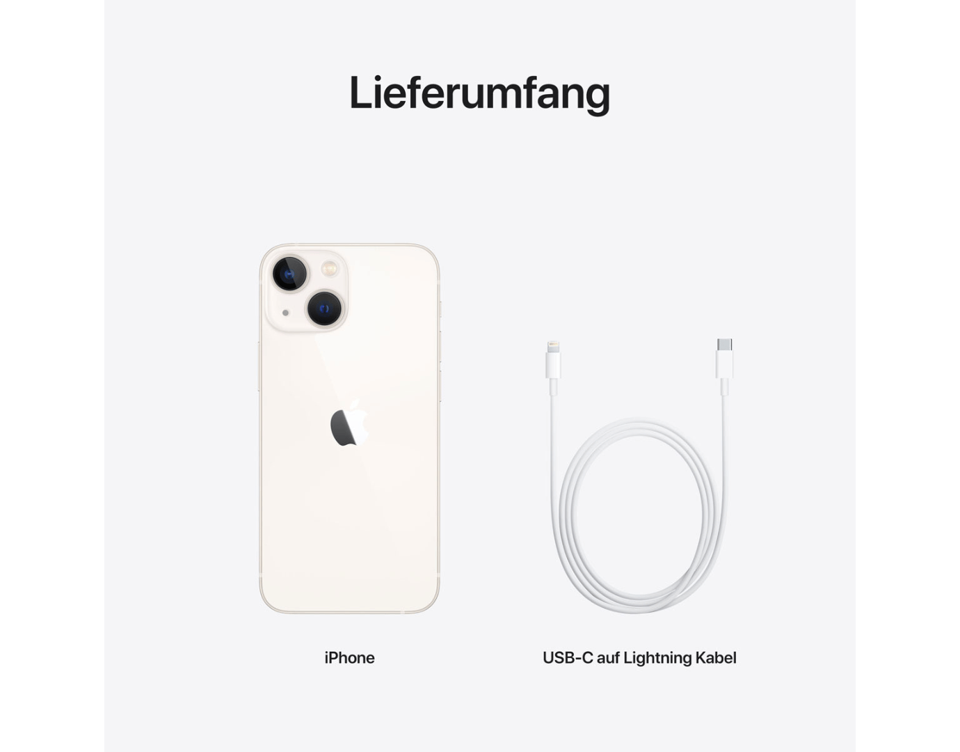 Apple iPhone 13 mini 128 GB Polarstern MLK13ZD/A A2628 A2481